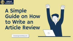 Learn How to Write an Article Review