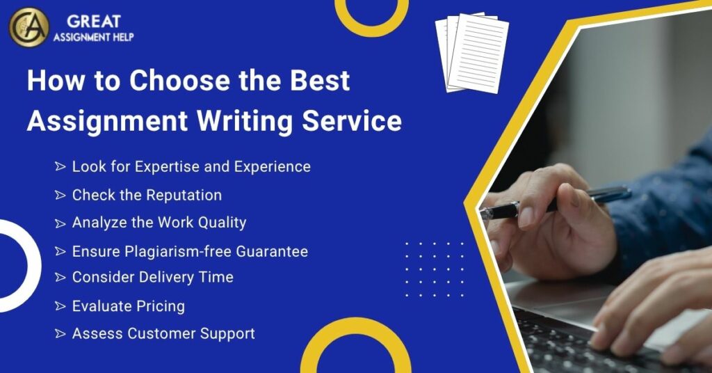 How to Choose the Best Assignment Writing Service