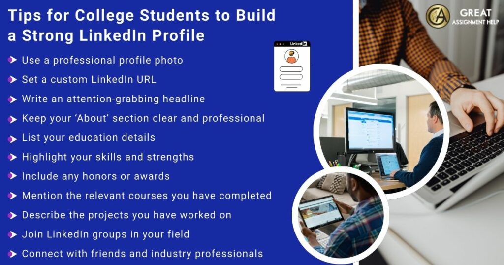Tips to Build a Strong LinkedIn Profile for College Students